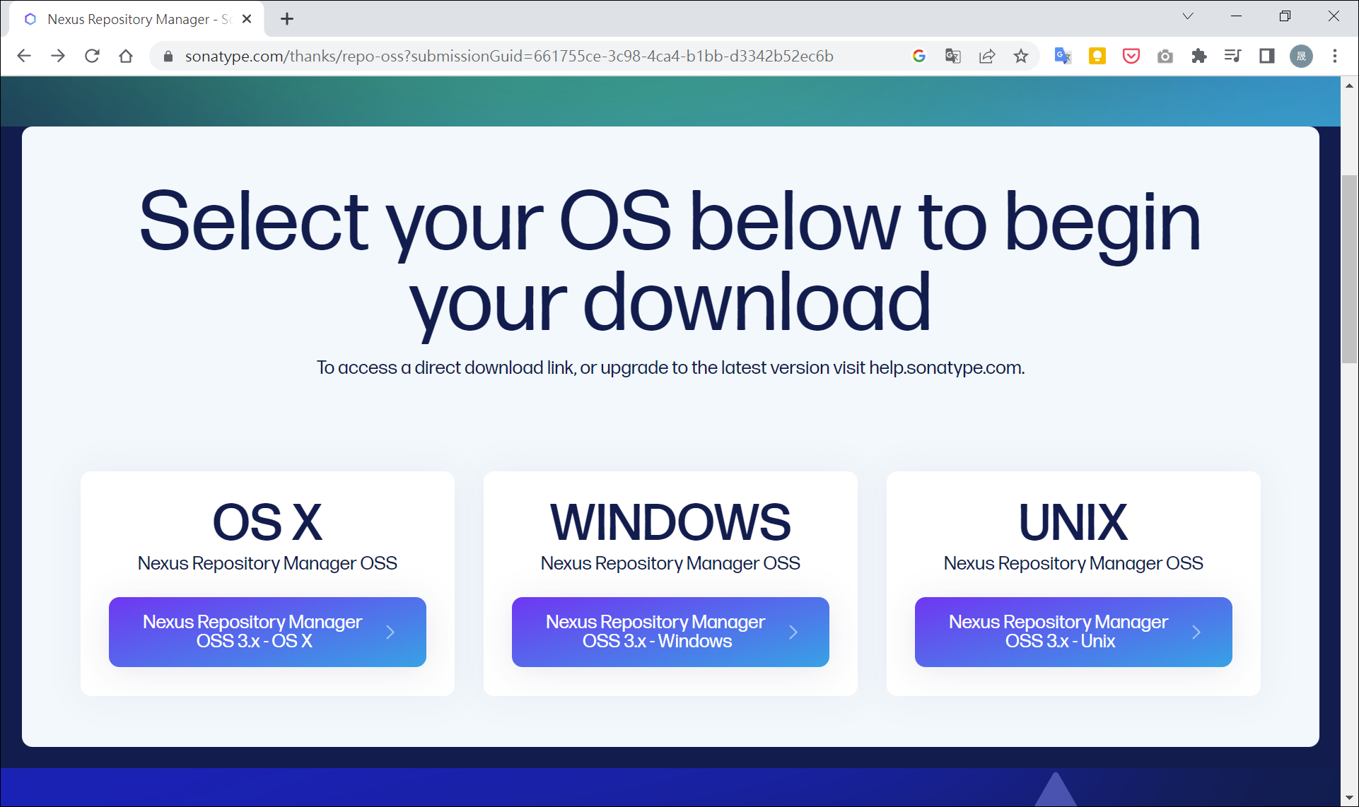 建立私有的 Nexus Repository