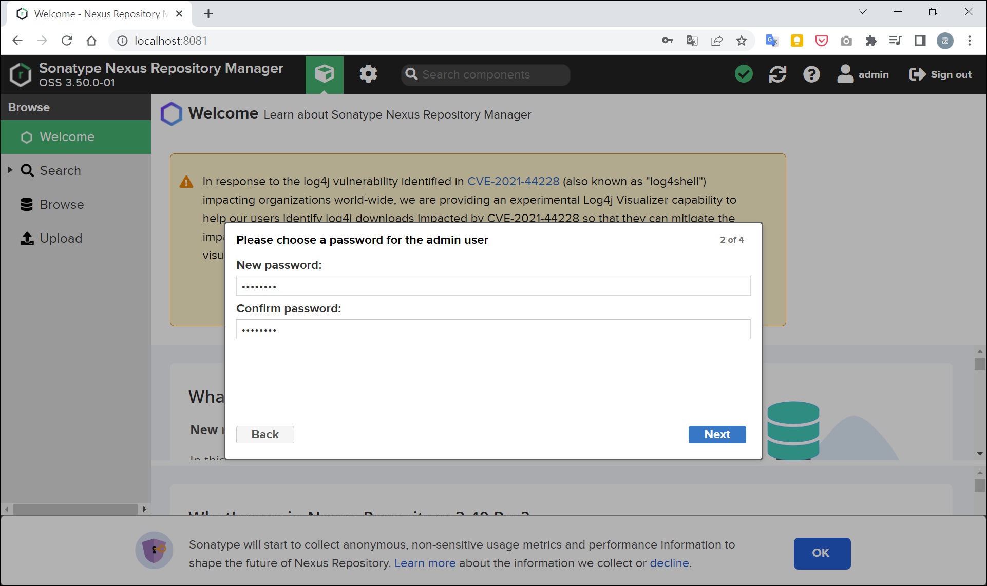 建立私有的 Nexus Repository